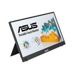 ASUS ZenScreen MB16AHT, LED-Monitor 40 cm (16 Zoll), schwarz, FullHD, IPS, Multitouch, USB-C