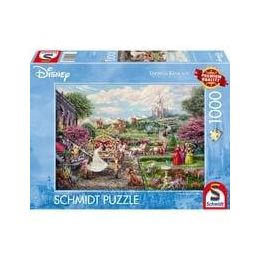 Schmidt Spiele Thomas Kinkade Studios: Disney Dreams Collection - Cinderella Happily Ever After, Puzzle 1000 Teile