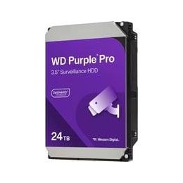 Western Digital Purple Pro 24 TB, Festplatte SATA 6 Gb/s, 3,5"