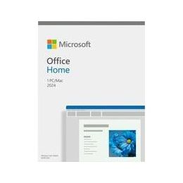 Microsoft Office Home 2024, Office-Software Deutsch, DE, f&uuml;r PC und MAC