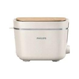 Philips Eco Conscious Edition Toaster HD2640/10 wei&szlig; (matt), 830 Watt, f&uuml;r 2 Scheiben Toast