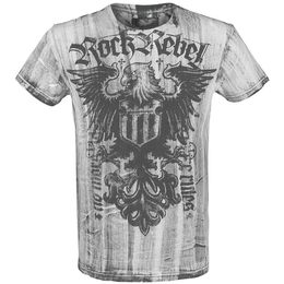 Rock Rebel by EMP Rebel Soul T-Shirt wei&szlig; in XXL M238023
