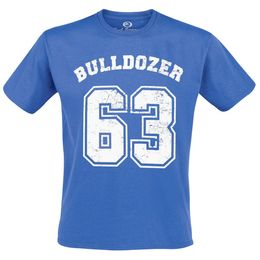 Bud Spencer Bulldozer T-Shirt blau in XXL