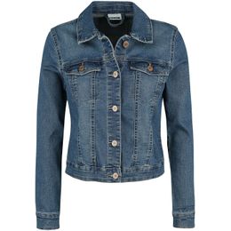 Noisy may NMDebra Denim Jacket Jeansjacke blau in M 27001163 NMDEBRA L/S Denim Jacket NOOS