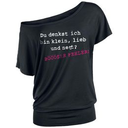 Spr&uuml;che B&Ouml;&Ouml;&Ouml;SER FEHLER! T-Shirt schwarz in XL EM017 (BY040, wenn EM017 abverkauft)