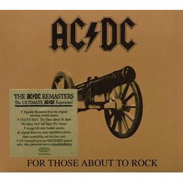 ACDC AC/DC For Those About To Rock CD multicolor 5107662