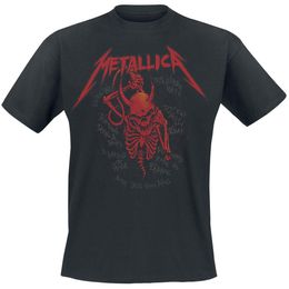 Metallica Skull Screaming Red 72 Seasons T-Shirt schwarz in 4XL EMPMTLTSBSKULL