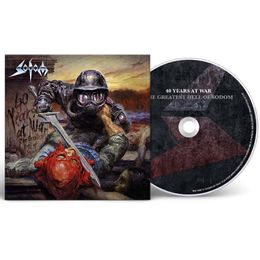 Sodom 40 years at war - The greatest hell of Sodom CD multicolor 245962