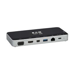 Eaton Tripp Lite Series USB Docking Station Triple Display 4K HDMI mDP schwarz