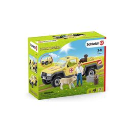 Schleich 42503 - Farm World - Tierarztbesuch auf dem Bauernhof, Spielset