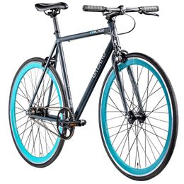 Galano Blade Fixie Fahrrad 28 Zoll Singlespeed 165 - 195 cm retro Urban Bike mit Flip Flop Nabe für Fixed Gear und Freilauf