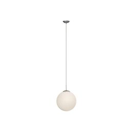 Brilliant Lampe Fantasia Pendelleuchte 30cm silber/weiß 1x A60, E27, 60W, geeignet für Normallampen (nicht enthalten) In der Höhe einstellbar / Kabel kürzbar