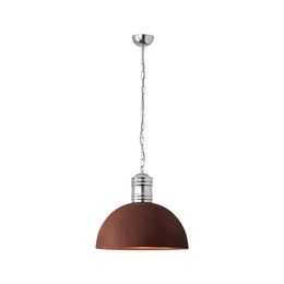 Brilliant Lampe Frieda Pendelleuchte 51cm rostfarbend 1x A60, E27, 60W, geeignet für Normallampen (nicht enthalten) Kette ist kürzbar