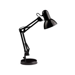 Brilliant Lampe Henry Tischleuchte schwarz 1x A60, E27, 28W, geeignet für Normallampen (nicht enthalten) Mit Schnurzwischenschalter