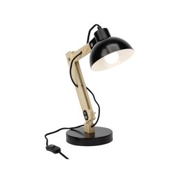 Brilliant Lampe Moda Tischleuchte schwarz 1x A60, E27, 25W, geeignet für Normallampen (nicht enthalten) Mit Schnurzwischenschalter