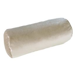 Nackenrolle Cozy Samt beige
