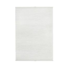 ONDECO Wabenplissee verspannt Klemmträger ohne Bohren Klemmfix Blickdicht Sonnen-Schallschutz Farbe: weiss, Größe: 120x130 cm