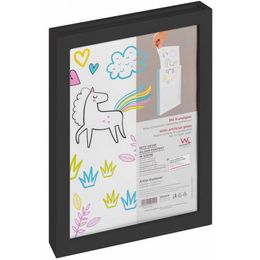 Walther MB130B Artist Explorer Holzrahmen 21x29,7cm Kunstglas schwarz