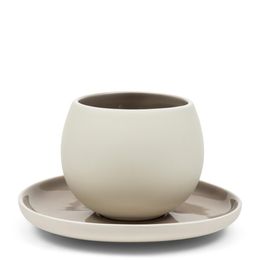 Rivièra Maison Tasse und Untertasse Clement, Natur