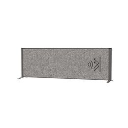 Maul Sideboard-Trennwand Maulconnecto 160x50 cm Akustik dunkel