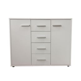 HTI-Living Sideboard Nina mit 4 Schubladen Wei&szlig;