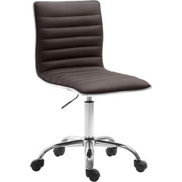 CLP Arbeitshocker h&ouml;henverstellbar Alamosa, ergonomischer Rollhocker mit R&uuml;ckenlehne, Kunstlederbezug, drehbar Ideal f&uuml;r B&uuml;ro & Praxis