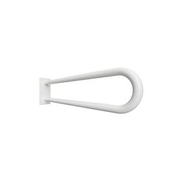 Brillantbad BELP St&uuml;tzgriff in U-Form Eisen Wei&szlig; 100x250x866 mm, 120 kg Traglast f&uuml;r Bad & WC >> zum Bohren