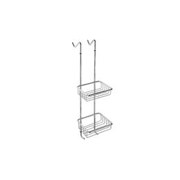 Brillantbad BYTRO Doppelseifenkorb Messing Chrom poliert 260x170x700 mm f&uuml;r Bad & WC >> zum Einh&auml;ngen