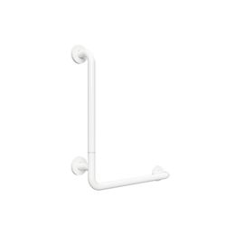 Brillantbad BELP Duschgriff Steckbar Links Eisen Wei&szlig; mit Abdeckung 110x630x680 mm, 120 kg Traglast f&uuml;r Bad & WC >> zum Bohren