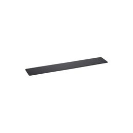 Brillantbad BORGANIC BLACK Ablage Edelstahl Schwarz 110x600x22 mm f&uuml;r Bad & WC >> zum Bohren