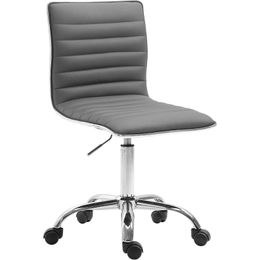 CLP Arbeitshocker h&ouml;henverstellbar Alamosa, ergonomischer Rollhocker mit R&uuml;ckenlehne, Kunstlederbezug, drehbar Ideal f&uuml;r B&uuml;ro & Praxis