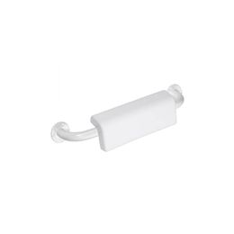 Brillantbad BELP Griff mit R&uuml;ckenlehne Eisen Wei&szlig; Kunststoff 575x124x155 mm, 120 kg Traglast f&uuml;r Bad & WC >> zum Bohren