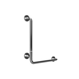Brillantbad BELP Duschgriff Steckbar Links Edelstahl poliert mit Abdeckung 110x630x680 mm, 120 kg Traglast f&uuml;r Bad & WC >> zum Bohren