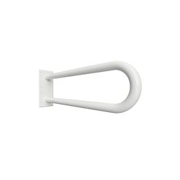 Brillantbad BELP St&uuml;tzgriff in U-Form Eisen Wei&szlig; 100x250x616 mm, 120 kg Traglast f&uuml;r Bad & WC >> zum Bohren