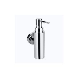 Brillantbad BOMEGA Seifenspender Messing Chrom poliert 55xx175x85 mm, 150 ml f&uuml;r Bad & K&uuml;che >> zum Bohren oder Kleben*