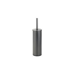 Brillantbad BAPHIT WC-B&uuml;rstengarnitur Messing Metallic Grau matt 95x342x105 mm f&uuml;r Bad & WC >> zum Bohren