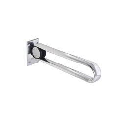 Brillantbad BELP Klappgriff in U-Form Aluminium Chrom 100x210x620 mm, 120 kg Traglast f&uuml;r Bad & WC >> zum Bohren