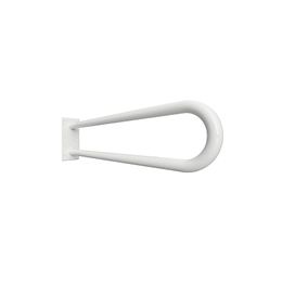 Brillantbad BELP St&uuml;tzgriff in U-Form Eisen Wei&szlig; 100x250x829 mm, 120 kg Traglast f&uuml;r Bad & WC >> zum Bohren