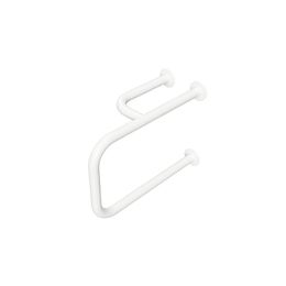 Brillantbad BELP St&uuml;tzgriff Links Eisen Wei&szlig; 230x375x776 mm, 120 kg Traglast f&uuml;r Bad & WC >> zum Bohren