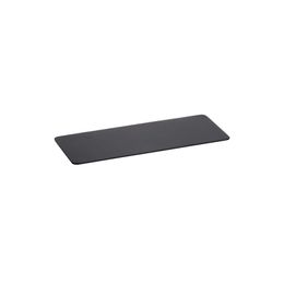 Brillantbad BORGANIC BLACK Ablage Edelstahl Schwarz 110x300x22 mm f&uuml;r Bad & WC >> zum Bohren