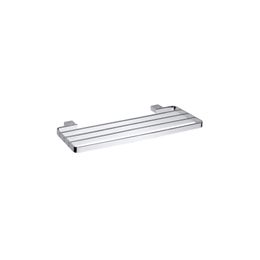 Brillantbad BIA Handtuchablage Messing Chrom 500x20x205 mm f&uuml;r Bad & WC >> zum Bohren