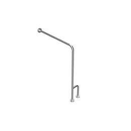 Brillantbad BELP St&uuml;tzgriff Rechts Edelstahl geb&uuml;rstet mit Abdeckung 230x866x840 mm, 120 kg Traglast f&uuml;r Bad & WC >> zum Bohren