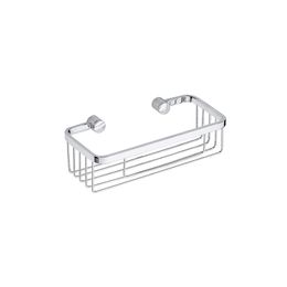 Brillantbad BYTRO Seifenkorb Messing Chrom poliert 110x250x75 mm f&uuml;r Bad & WC >> zum Bohren