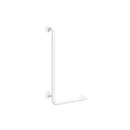 Brillantbad BELP Duschgriff Steckbar Links Eisen Wei&szlig; 110x625x885 mm, 120 kg Traglast f&uuml;r Bad & WC >> zum Bohren