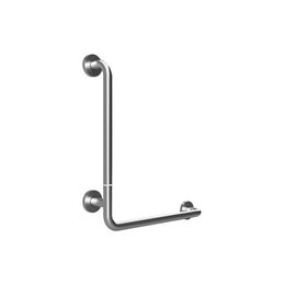 Brillantbad BELP Duschgriff Steckbar Links Edelstahl geb&uuml;rstet mit Abdeckung 110x630x680 mm, 120 kg Traglast f&uuml;r Bad & WC >> zum Bohren