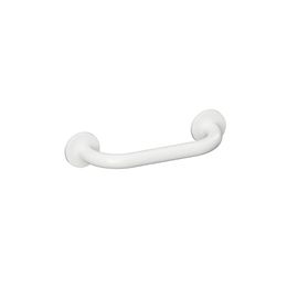 Brillantbad BELP Haltegriff Eisen Wei&szlig; mit Abdeckung 380x80x106 mm, 120 kg Traglast f&uuml;r Bad & WC >> zum Bohren