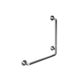 Brillantbad BELP Duschgriff Steckbar Rechts Edelstahl poliert mit Abdeckung 110x630x680 mm, 120 kg Traglast f&uuml;r Bad & WC >> zum Bohren