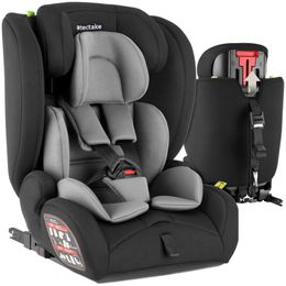 TecTake&reg; Autositz, i-Size Zulassung, ISOFIX-Installation und Top Tether, mit Seitenaufprallschutz, l&auml;ngenverstellbarer 5-Punkt-Gurt, 8-fach h&ouml;henverstellbare Kopfst&uuml;tze, ab 15 Monaten von 76 bis 150 cm, Belastbarkeit 36 kg