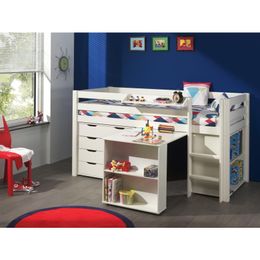 Vipack Furniture Spielbett 3 Pino, wei&szlig;