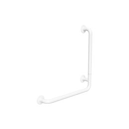 Brillantbad BELP Duschgriff Steckbar Rechts Eisen Wei&szlig; 110x625x675 mm, 120 kg Traglast f&uuml;r Bad & WC >> zum Bohren
